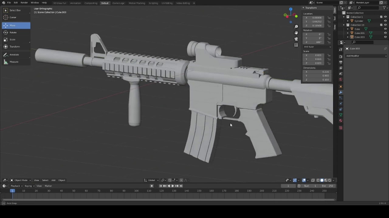 My Best 3D Models Of 2020 - YouTube
