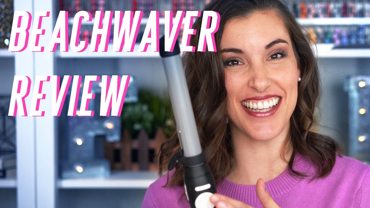 Quick and Easy Hairstyle with The Beachwaver | Real Mom Review - YouTube