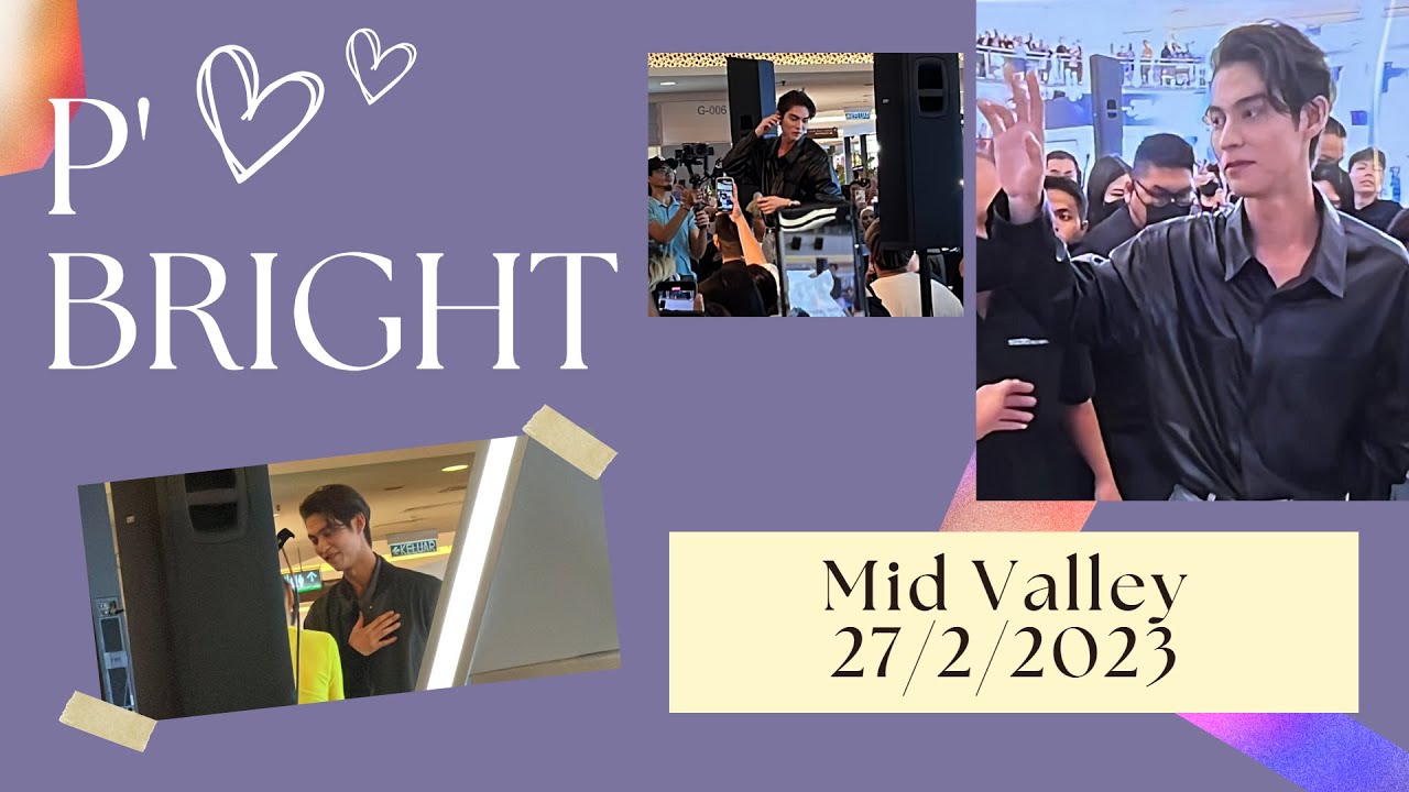 P'Bright 预告来Malaysia 开演唱会 🤪| 超级宠粉的他演唱2首歌给粉丝听~ - YouTube