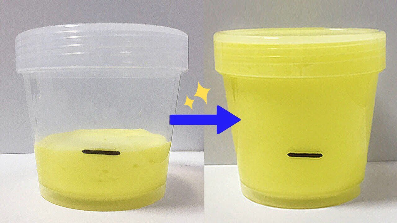 물풀 없이 슬라임 양 늘리는 2가지 방법! how to double your slime without using more ...