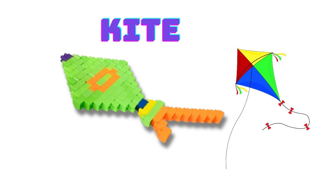 Kite I Building Blocks For Kids | Blocks Kite | Blocks Games | Block ...