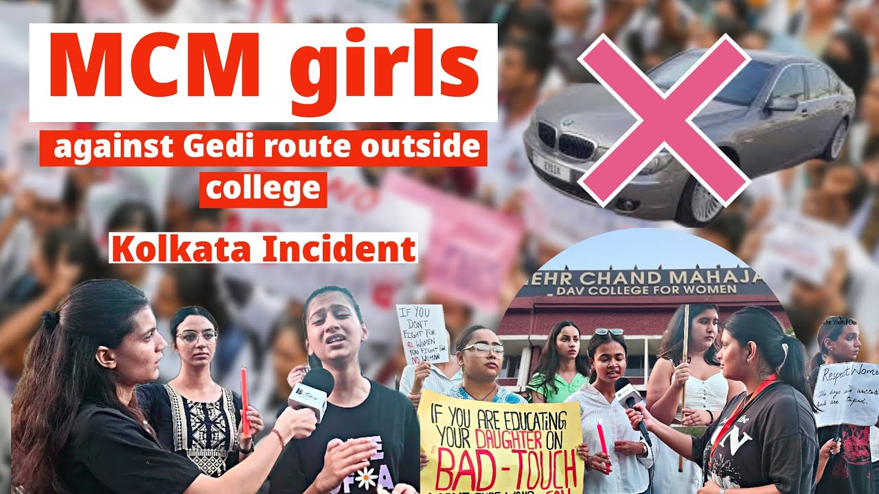 MCM girls demanded justice against gedi culture|Candle march|Kolkata ...
