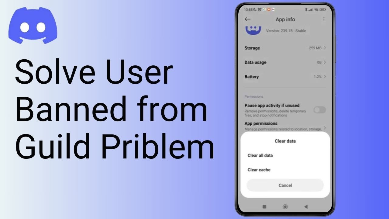 How To Fix The User banned from guild problem on Discord ? - YouTube