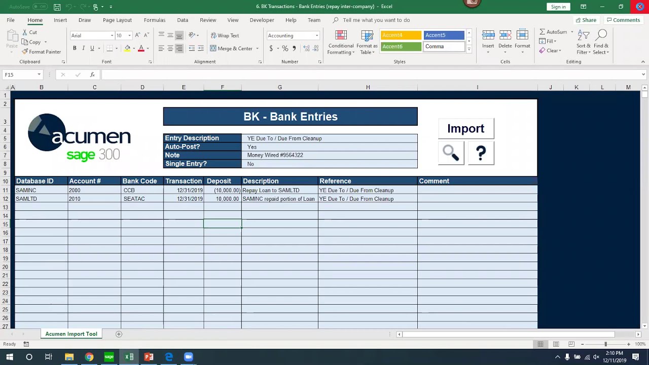 Acumen Tools: Save Time and Money with your Sage 300 - YouTube