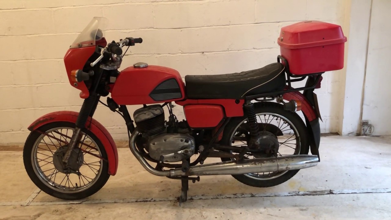 1986 CZ125 Walkaround - YouTube