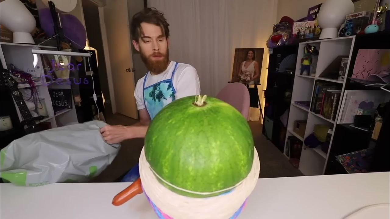 exploding watermelon fart HD - YouTube