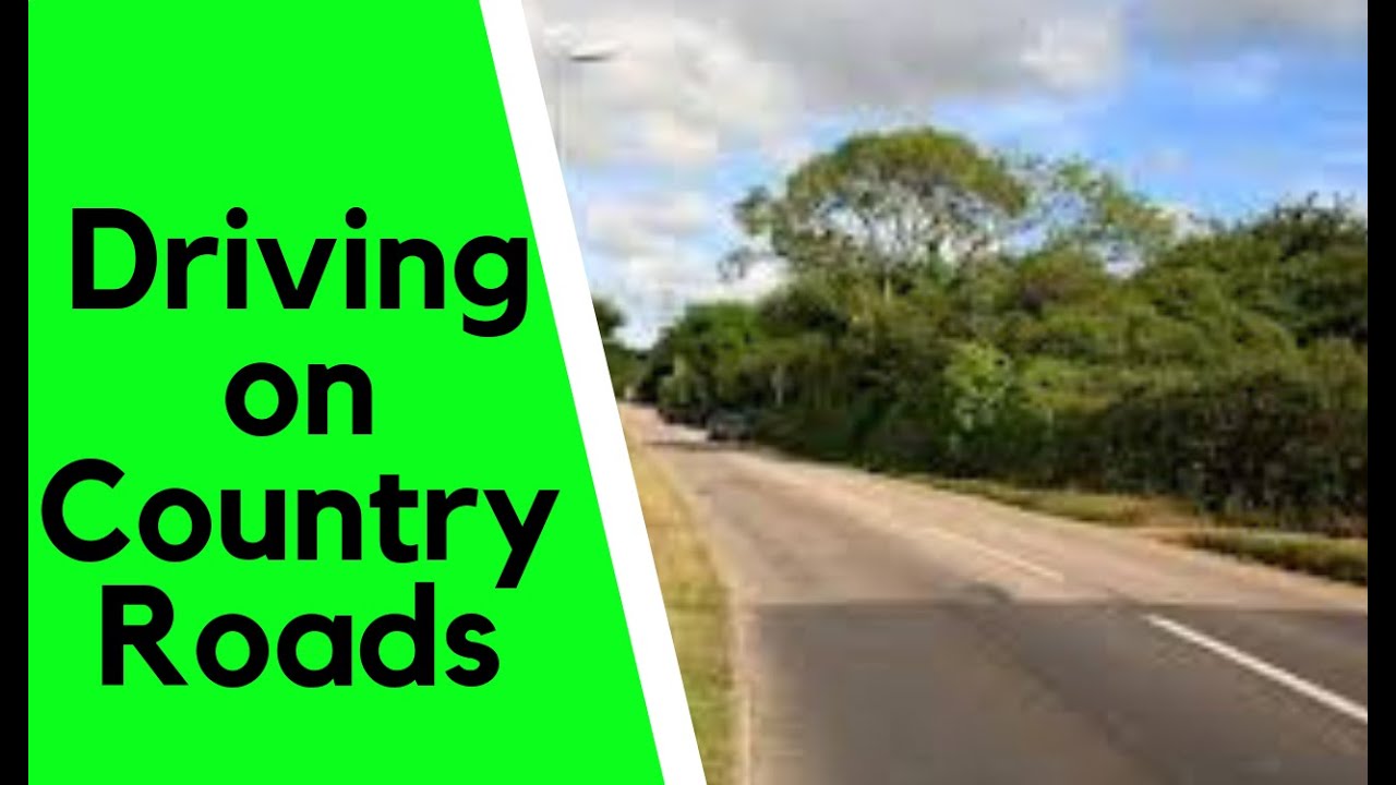 Driving on country(rural) road tips. Driving in the UK - YouTube