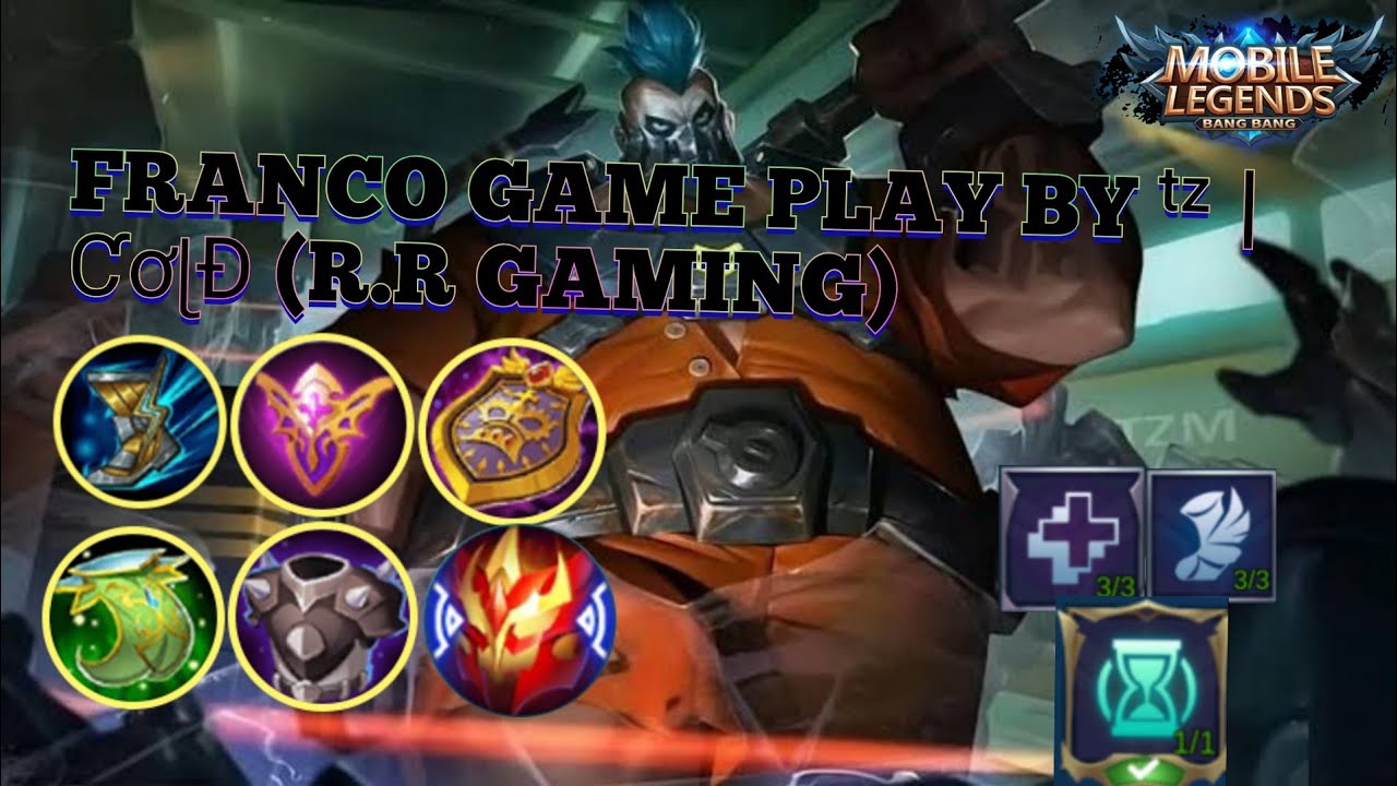 FRANCO GAME PLAY BY ᵗᶻ |ƇơɭƉ (R.R GAMING) - YouTube