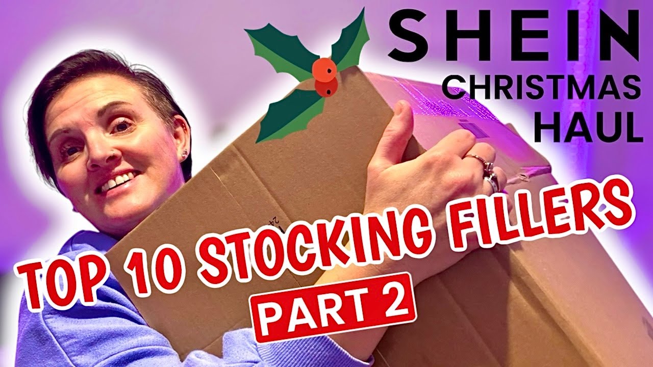 ** TOP 10 STOCKING FILLERS FROM SHEIN Part 2 ** | SHEIN Christmas GIFT ...