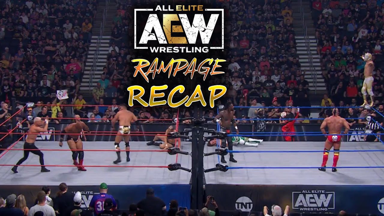 ROYAL RUMBLE 2 RINGS - AEW RAMPAGE RECAP JULY 21ST 2023 RESULTS - YouTube
