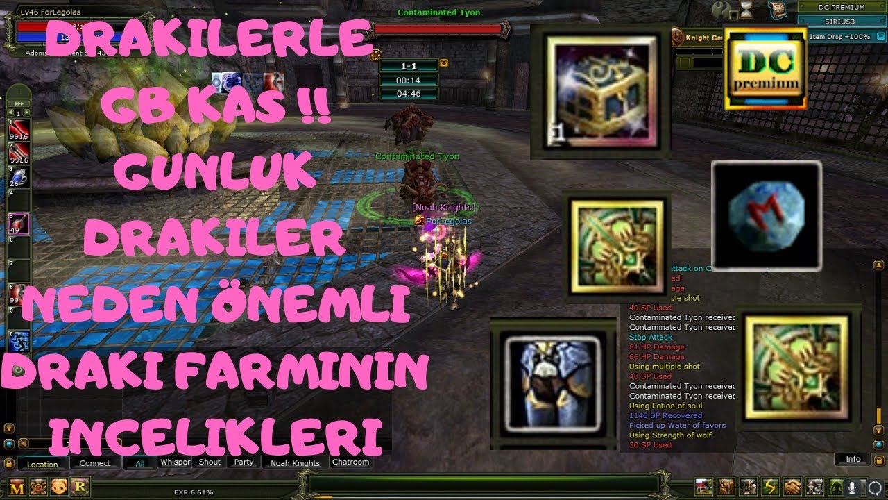 GUNLUK DRAKILER ILE GB KAS ! DRAKILERIN INCELIKLERI DRAKI NEDEN BU ...