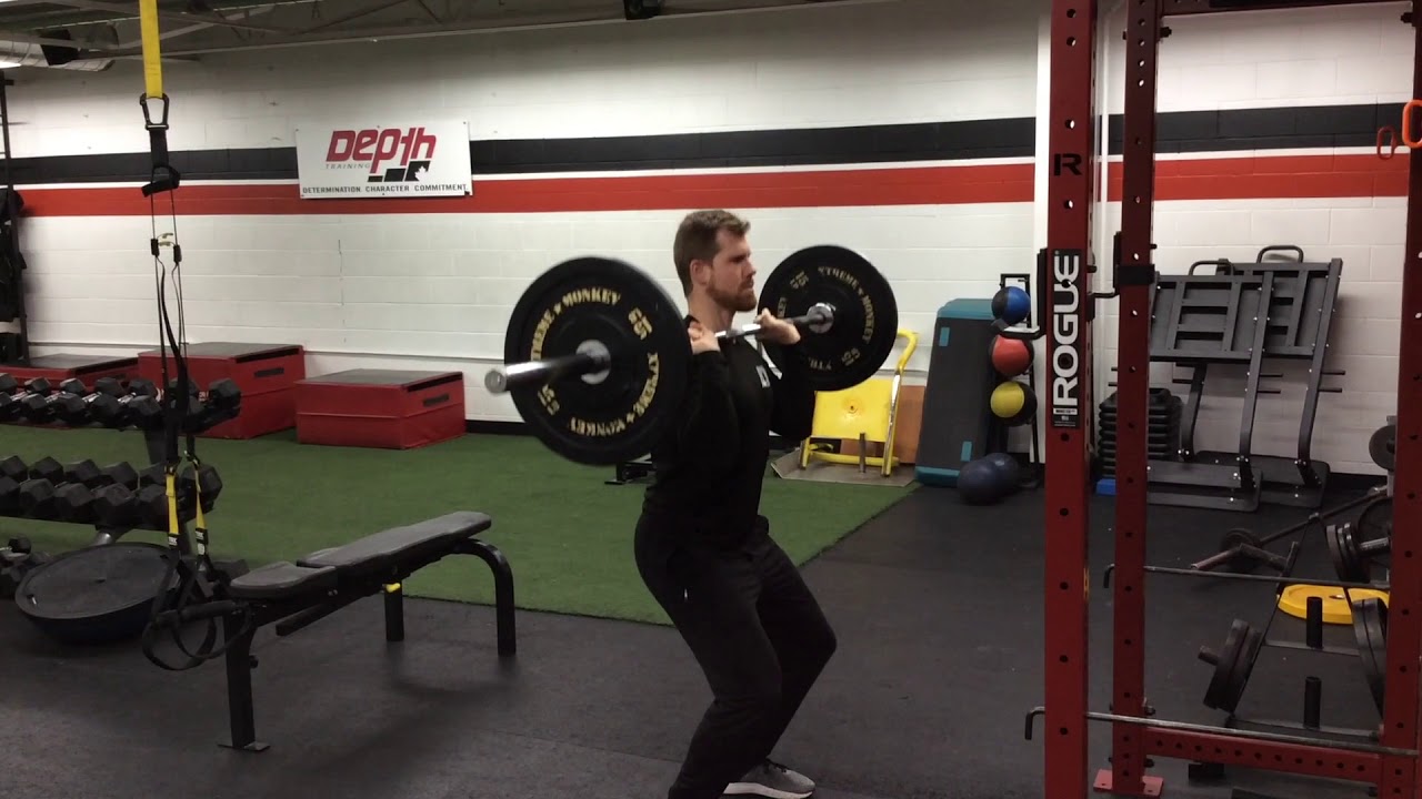 Barbell Push Press - YouTube
