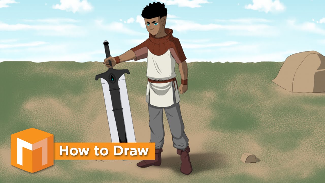 How to Draw - My Secret to Cell Shading - YouTube