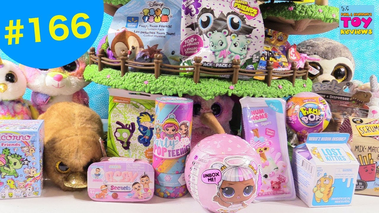 Blind Bag Treehouse #166 Unboxing LOL Surprise Party Pop Teenies Disney ...