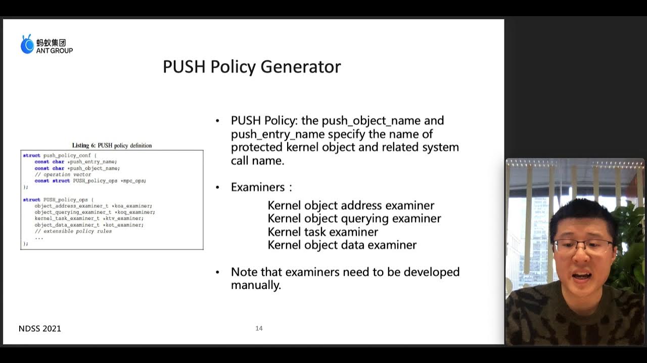 NDSS 2021 POP and PUSH: Demystifying and Defending against (Mach) Port-oriented Programming ...