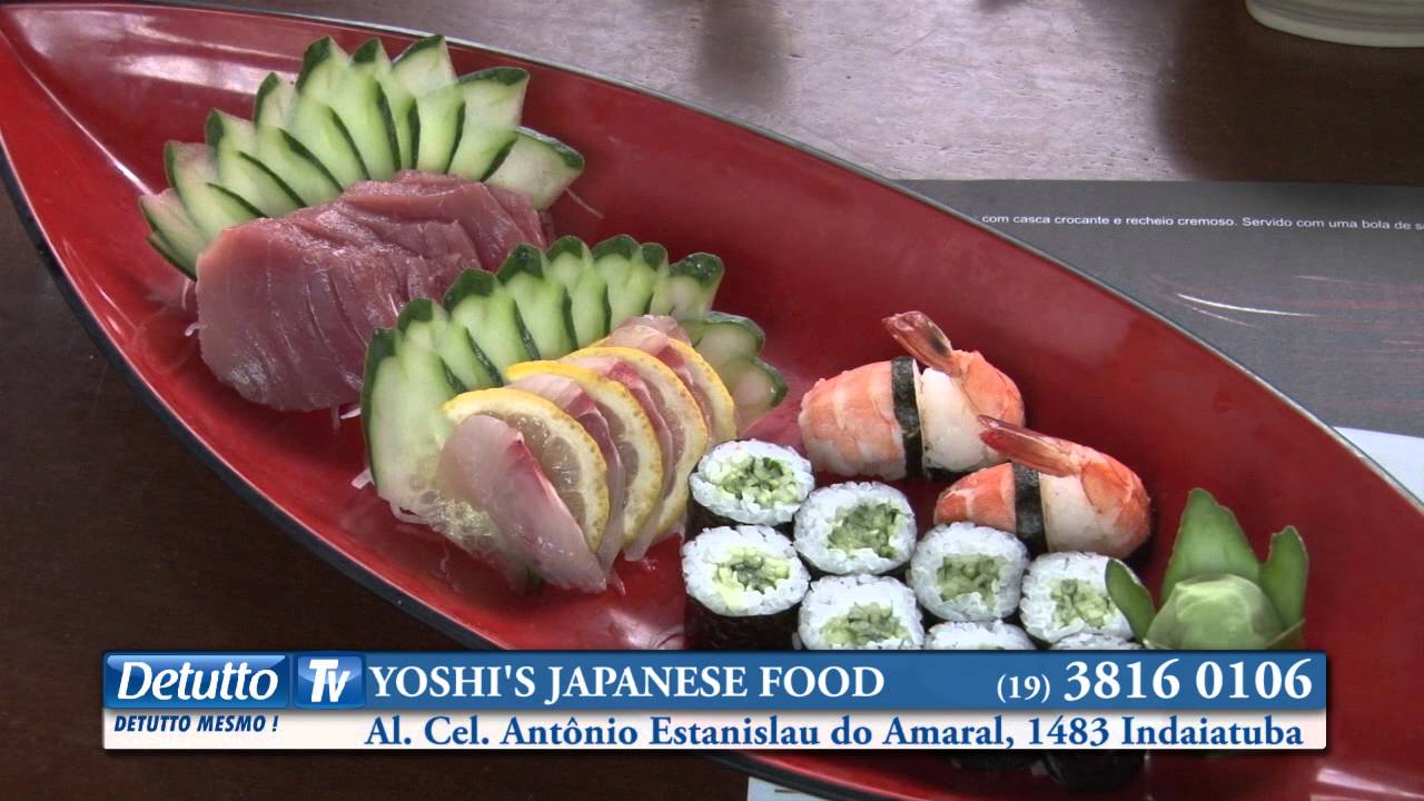 YOSHI'S JAPANESE FOOD INDAIATUBA DETUTTO JULHO 2014 - YouTube