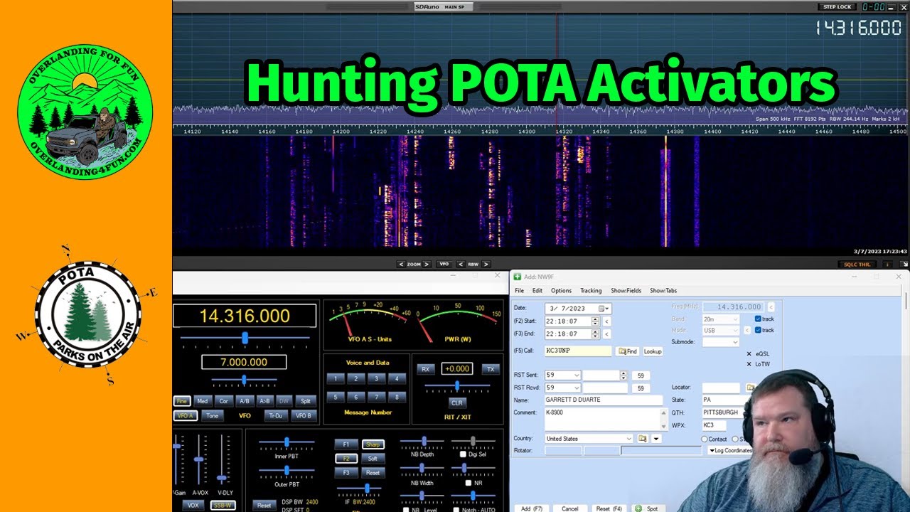 Hunting POTA Activators - YouTube