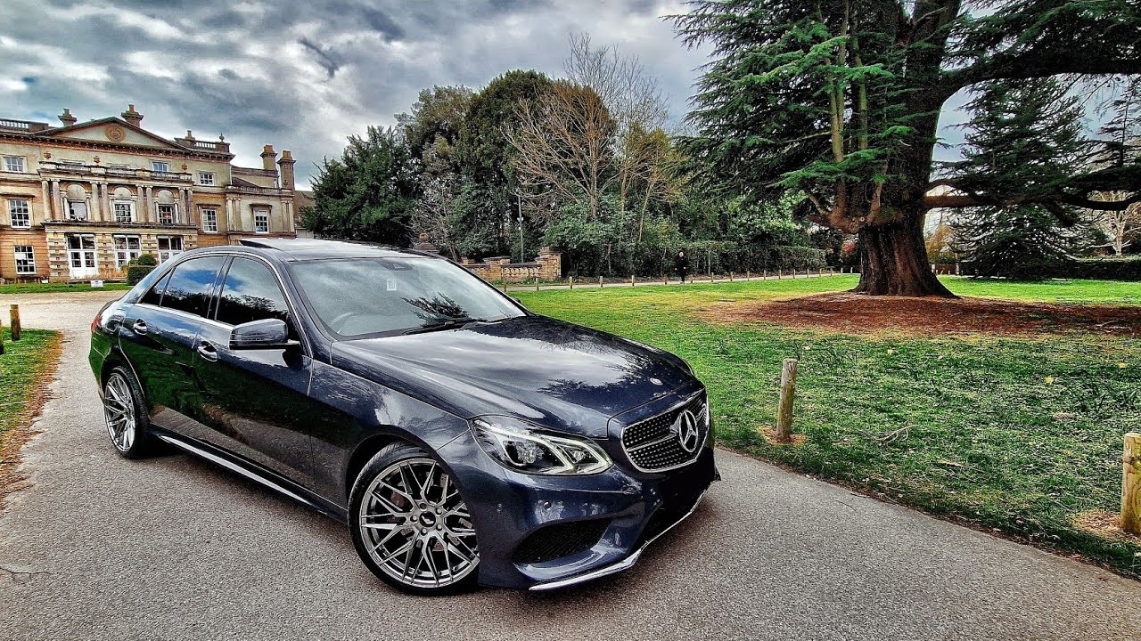 Mercedes E-Class w212 on 19`s - YouTube