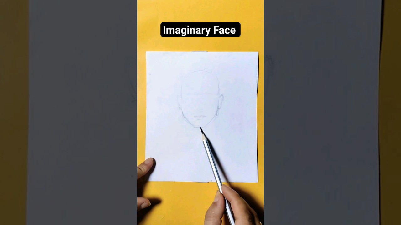 Imaginary Face #shorts #ytshorts #art #drawing #artwork #imagination # ...