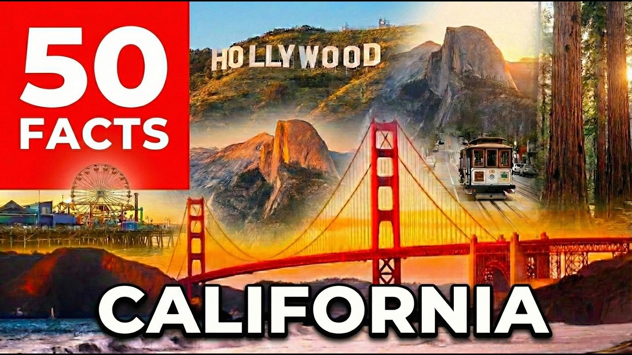 The Real CALIFORNIA Nobody Knows About—50 Crazy Facts! - YouTube