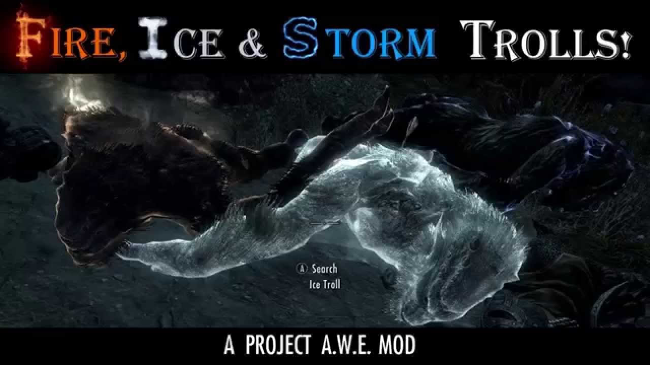 Fire, Ice and Storm Trolls! - Fighting a Fire Troll - YouTube
