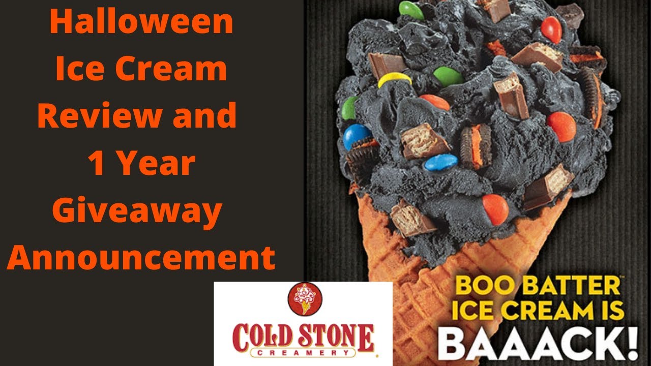 Cold Stone Creamery Boo Batter and Banana Bread Batter Review and One ...