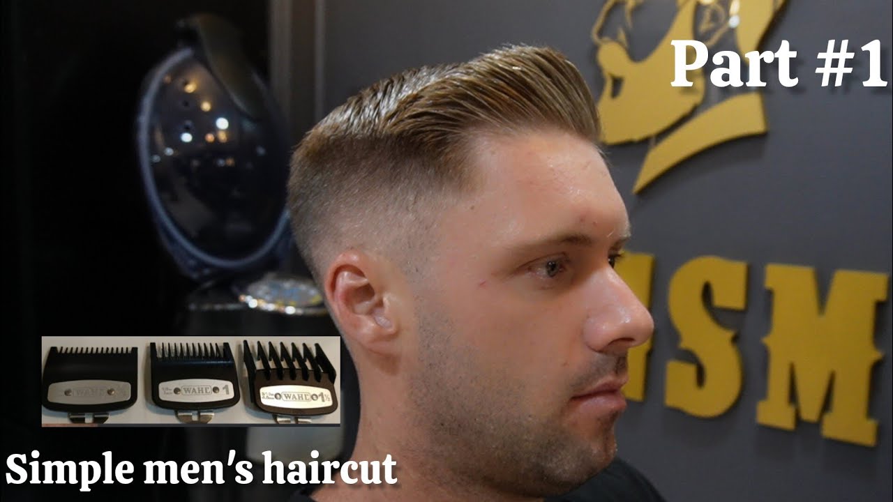 How to start cutting hair tutorial using 3 guard only! - YouTube