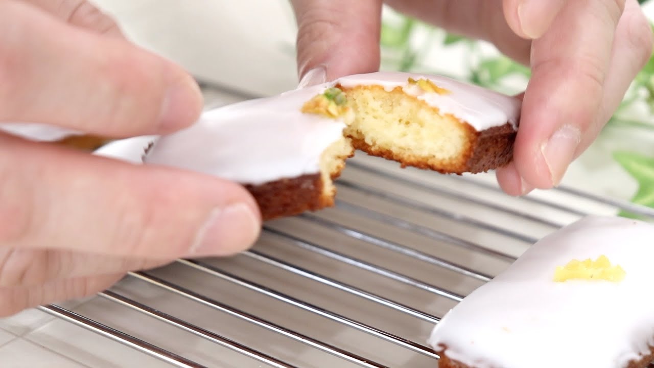 レモンフィナンシェの作り方 How to make lemon financier - YouTube