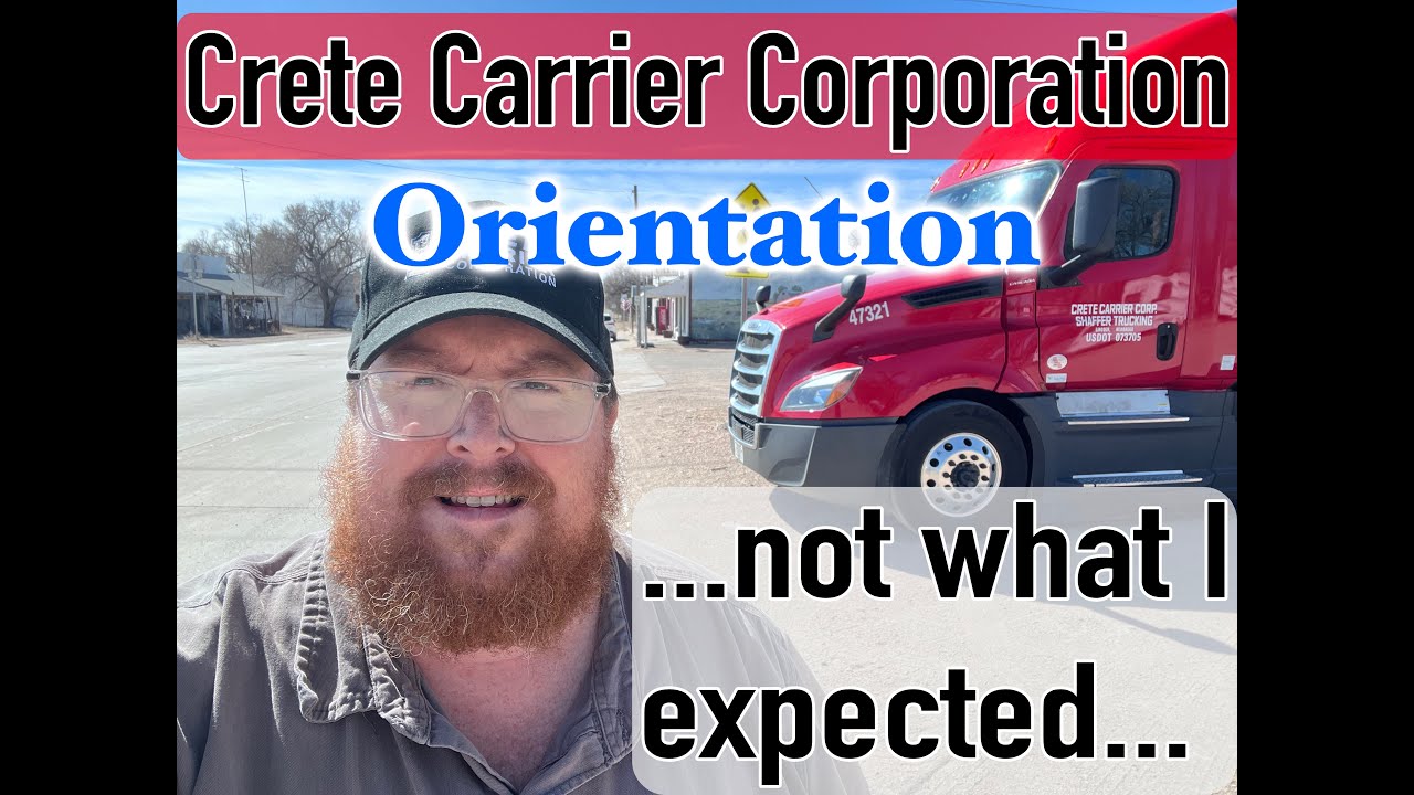 Crete Carrier | Orientation | It's not as I was told - YouTube
