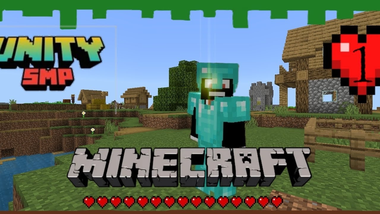 Minecraft Unity SMP episode 1 (My village Base) ZharexPlayz - YouTube