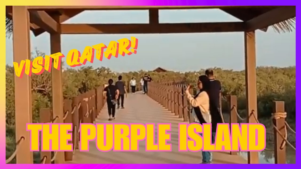 PURPLE ISLAND VISIT | Best places to visit in Qatar | #purpleisland # ...