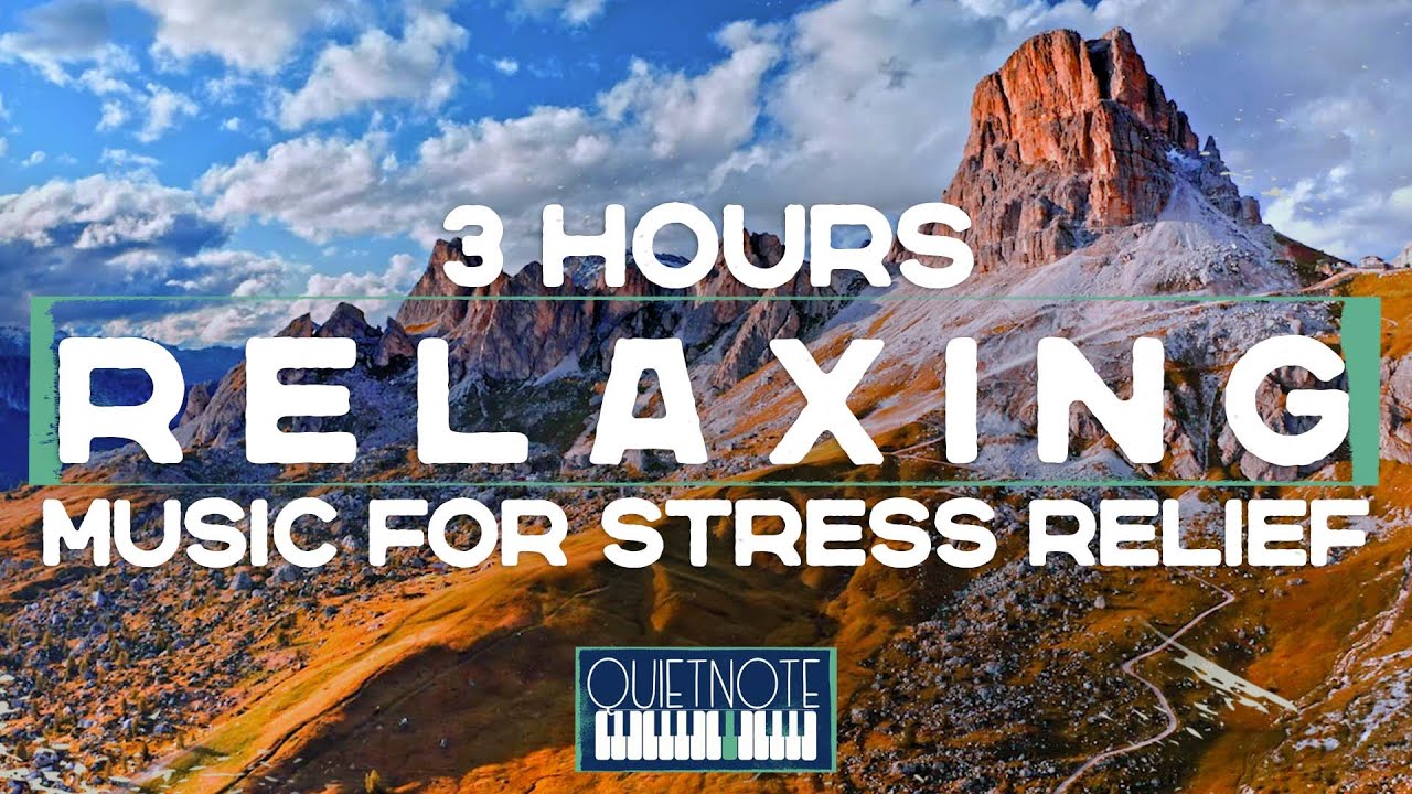 Relaxing Music for Stress Relief, 3 Hours of Meditation Music, Ambient ...