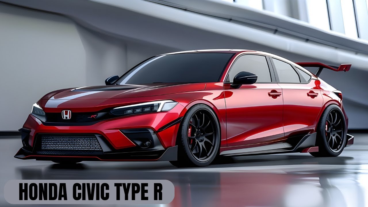 2025 Honda Civic Type R - Race Performance with Aggressive Design ...
