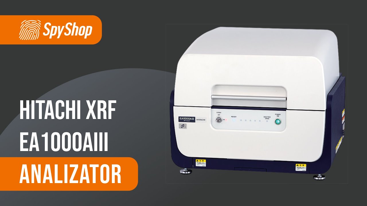 Analizator Hitachi XRF EA1000AIII - YouTube