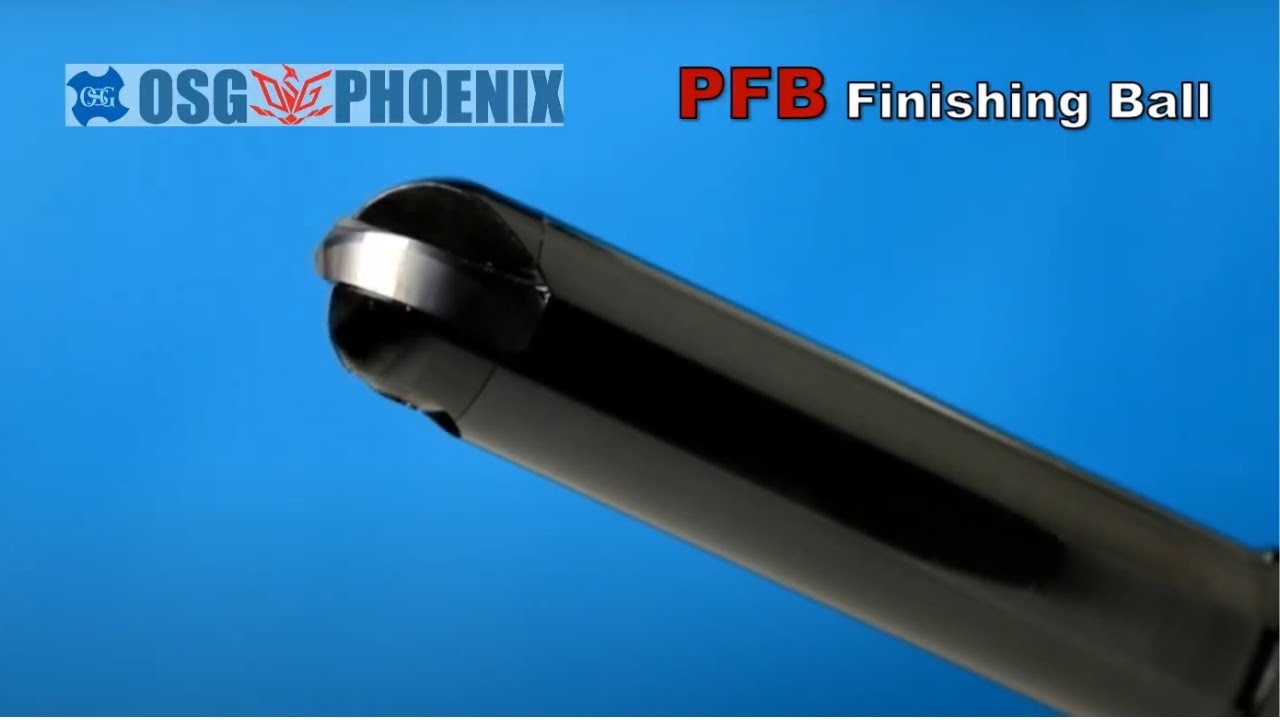 OSG PHOENIX - Finishing Ball End Mill Series (Indexable, PFB) - YouTube