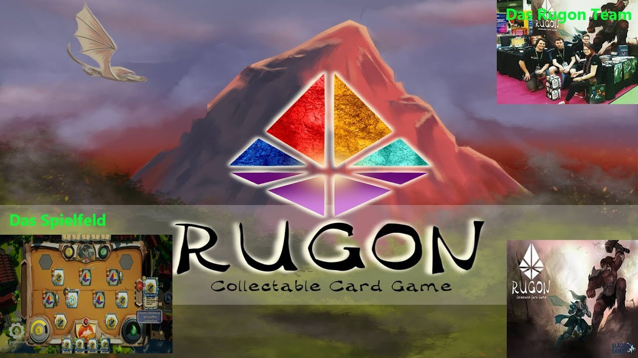Rugon Collectable Card Game Alpha Version Gameplay - YouTube