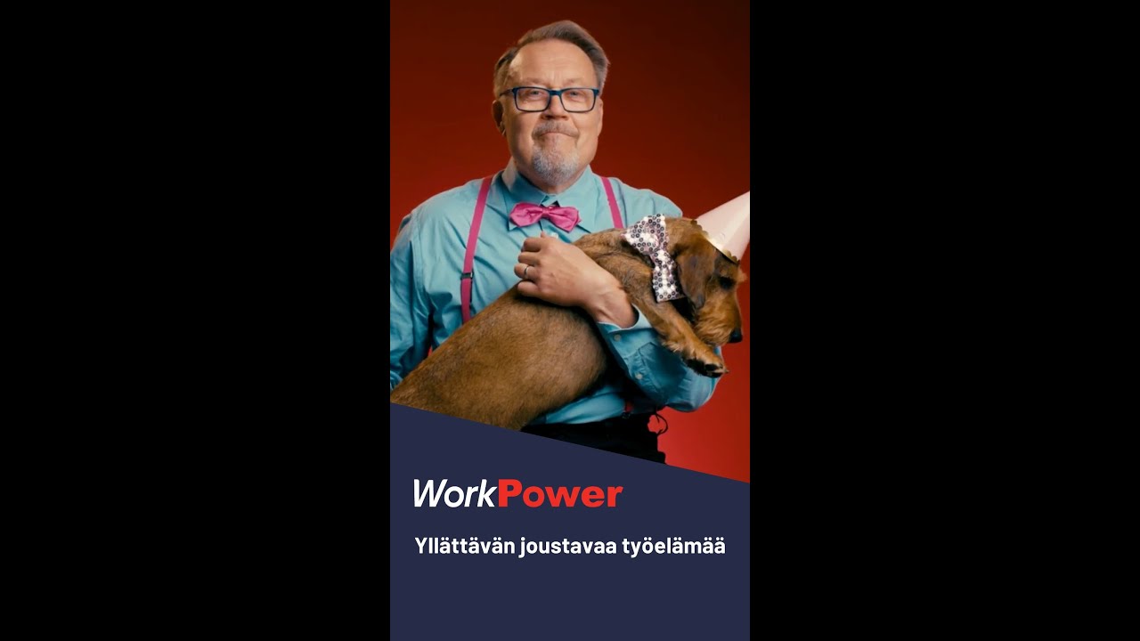 Yllättävän joustavaa työelämää 🎀🐶⎪WorkPower - YouTube