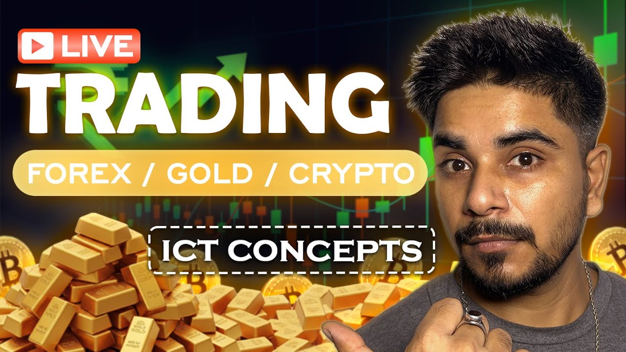 🔴Live Trading ICT Concepts -LONDON SESSION- Gold-Crypto-Forex-5th ...