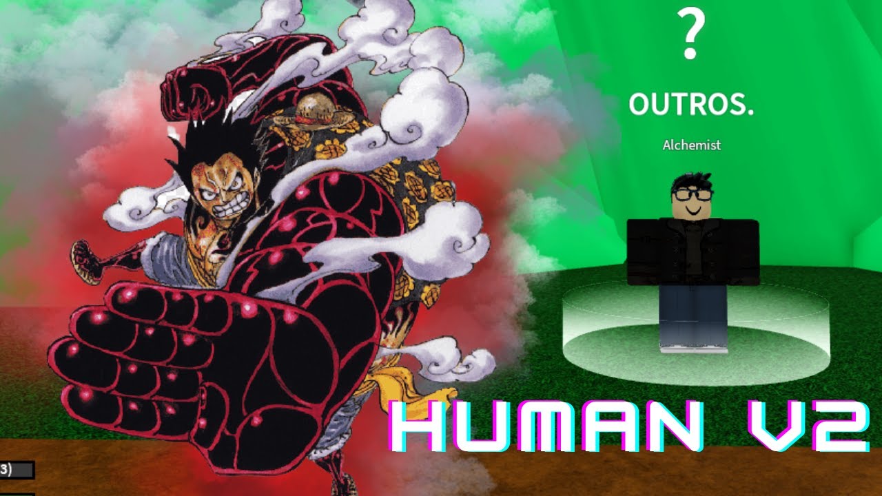 COMO PEGAR A RAÇA HUMAN V2 NO BLOX FRUITS - GUIA COMPLETO - YouTube