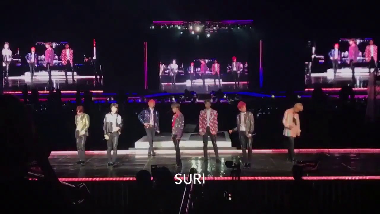 180826 BTS 'BLOOD SWEAT & TEAR' performance @BTSLOVEYOURSELFTOUR ...