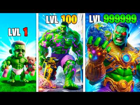 Level 1 to 1000 HULK in GTA 5
