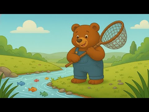 🐻Fat Bear Rows a Boat to Go Fishing on the River - Jobs at Fat Bear Farm | Fat Bear