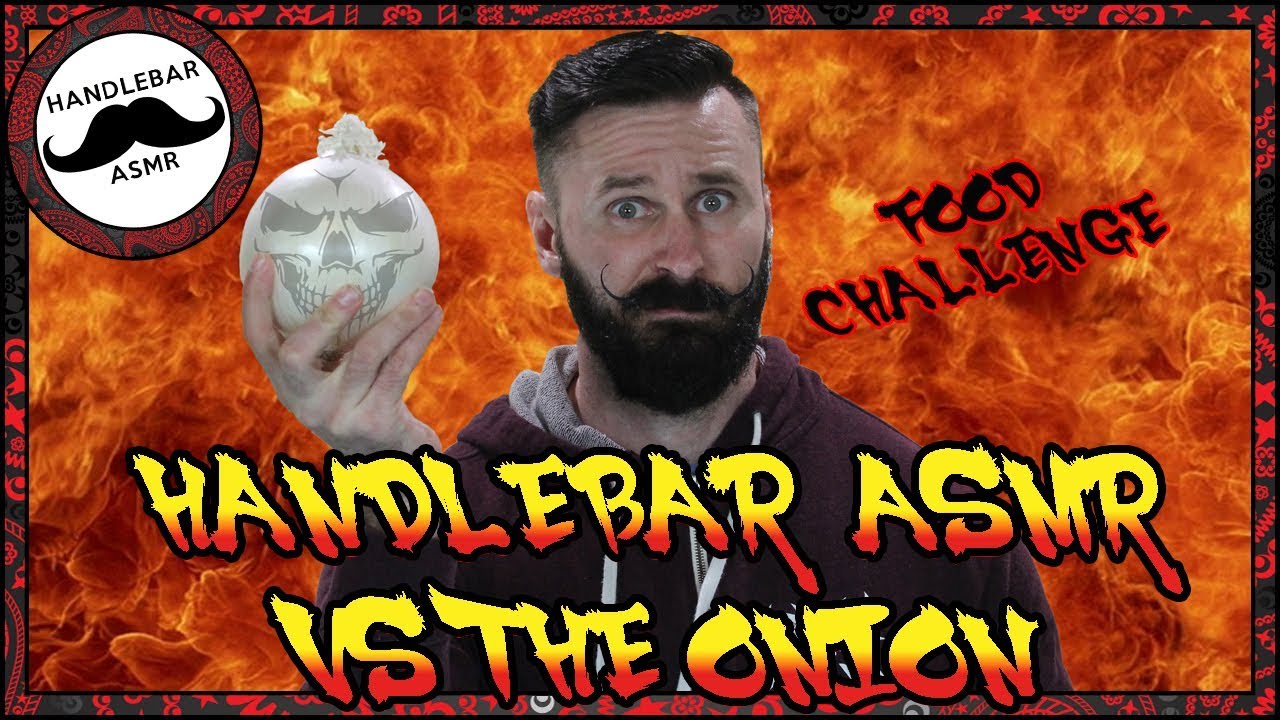 Handlebar ASMR VS The Onion Food Challenge One - YouTube