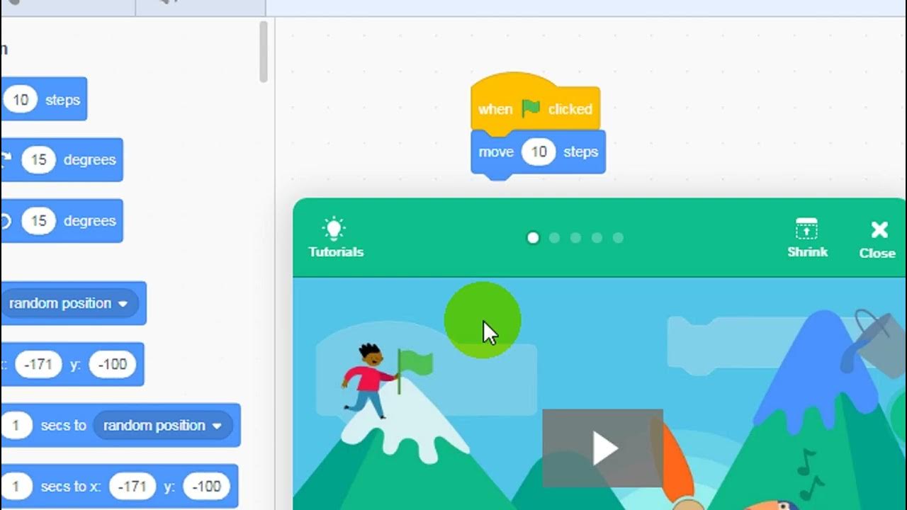 Introduction to scratch programming lesson 1 - YouTube