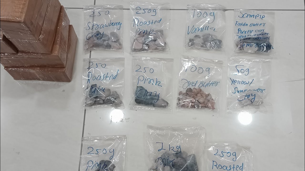 1.250 GRAM SAMPLE PACK &1.500 GRAM CLAY COMBO 🤗#youtubevideo # ...