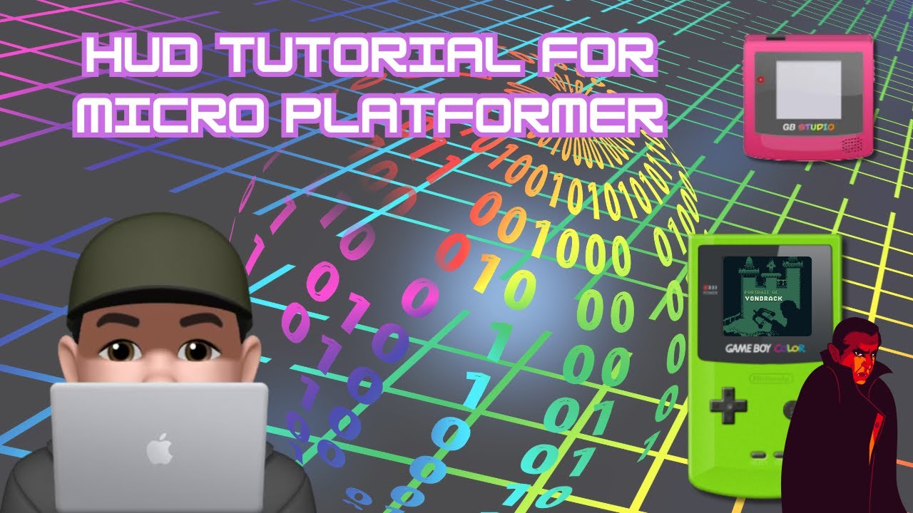 GB Studio Tutorial: Head's Up Display on Platformer - YouTube
