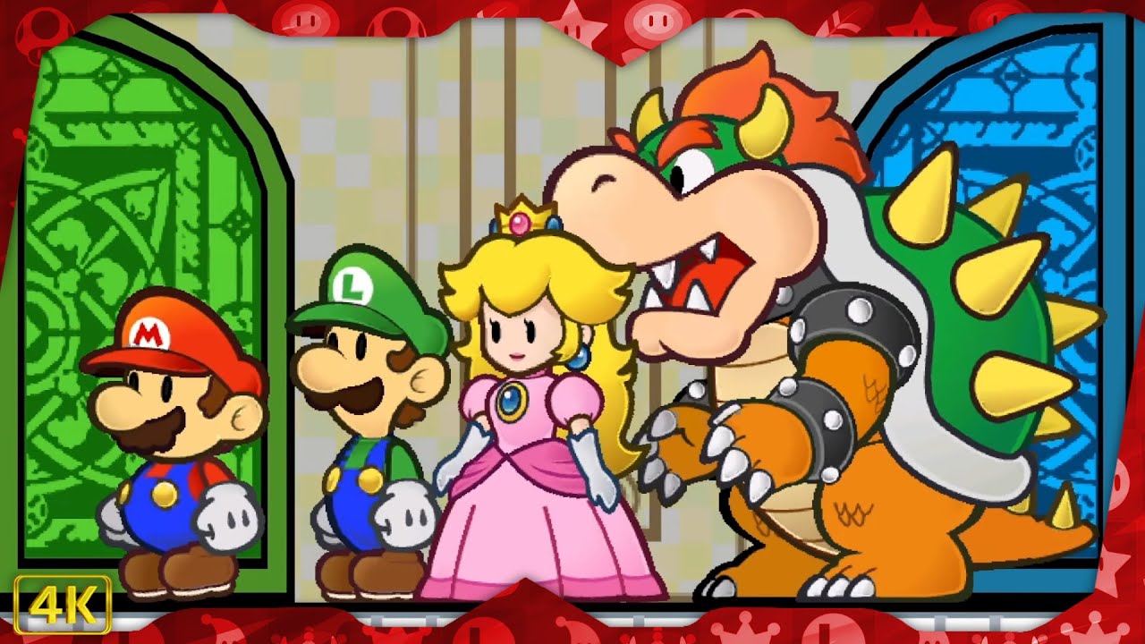 Super Paper Mario ⁴ᴷ Chapter 8 100% (Final Boss & Ending, All ...