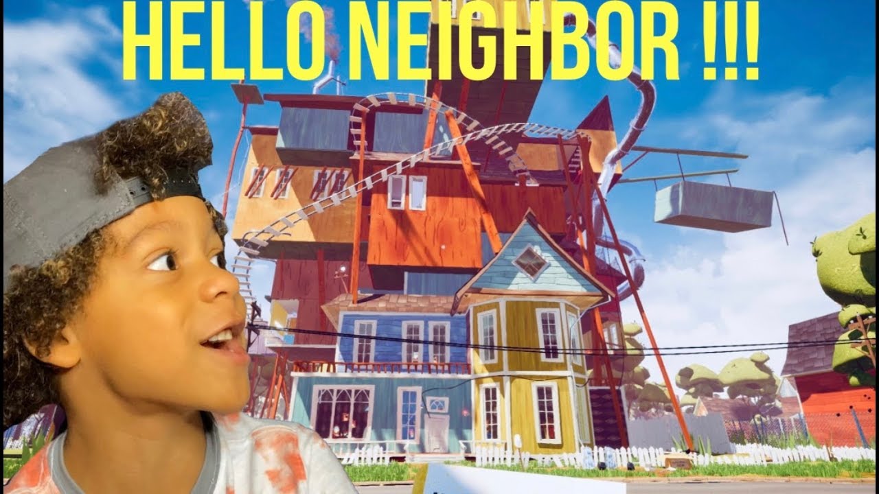 HELLO NEIGHBOR THE FUN HOUSE!!! - YouTube