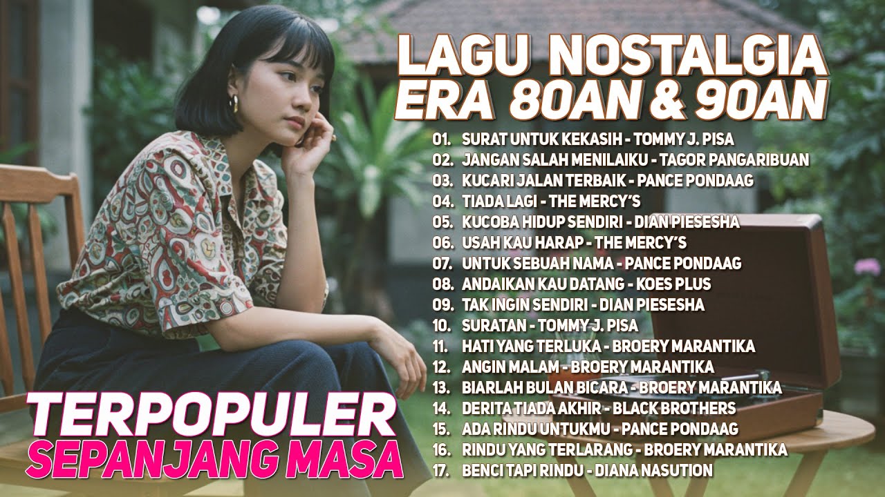 TEMBANG KENANGAN 🖤 || POP LAWAS LAGU NOSTALGIA ERA 80AN & 90AN - YouTube