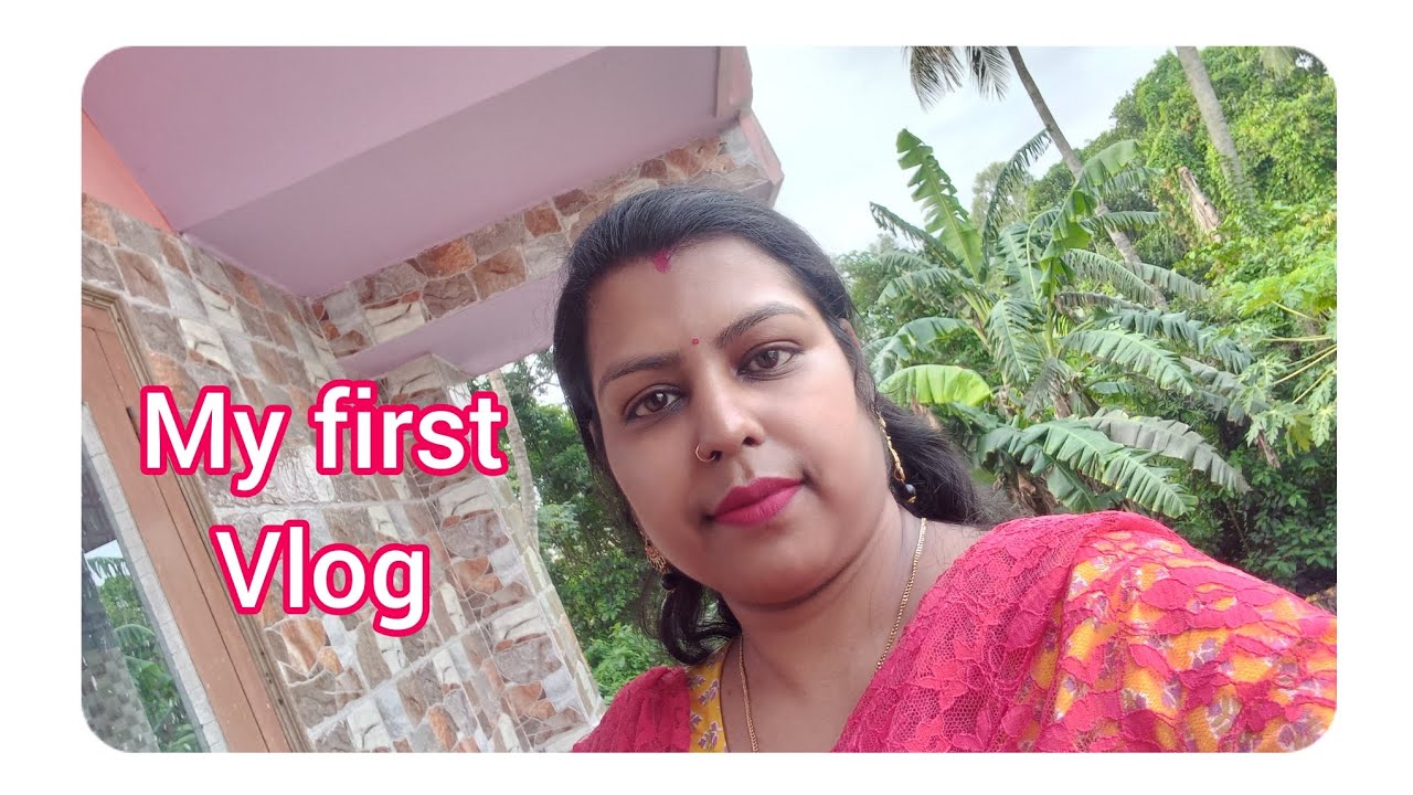 my first vlog | my first vlog in youtube | jharna kitchen and lifestyle ...